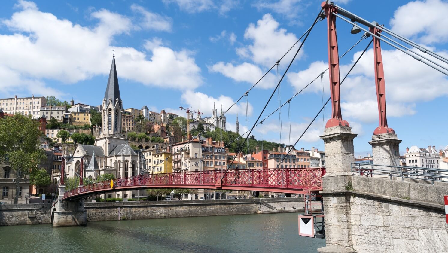 Passerelle Saint Georges de Lyon | Guide des ponts de Lyon